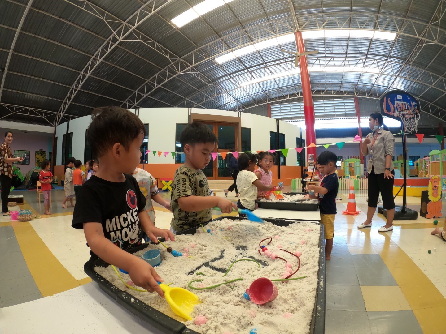 Kindergarten Indoor Play Stations | Saint John Mary