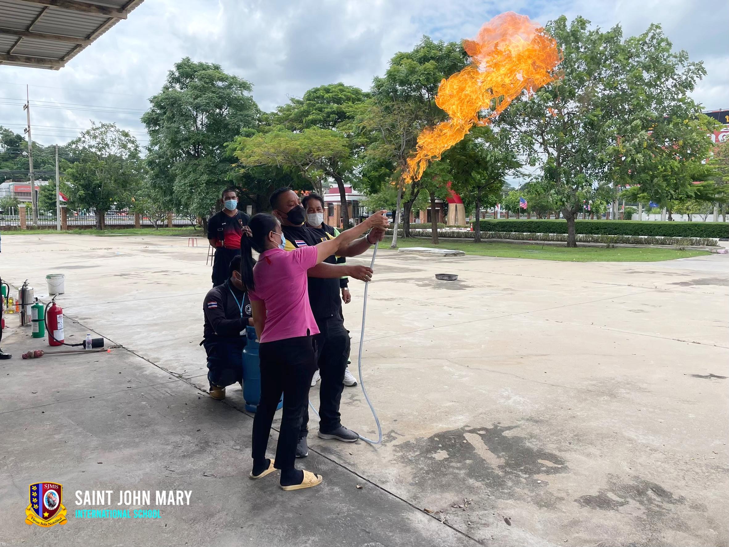 School Fire Drill | Saint John Mary