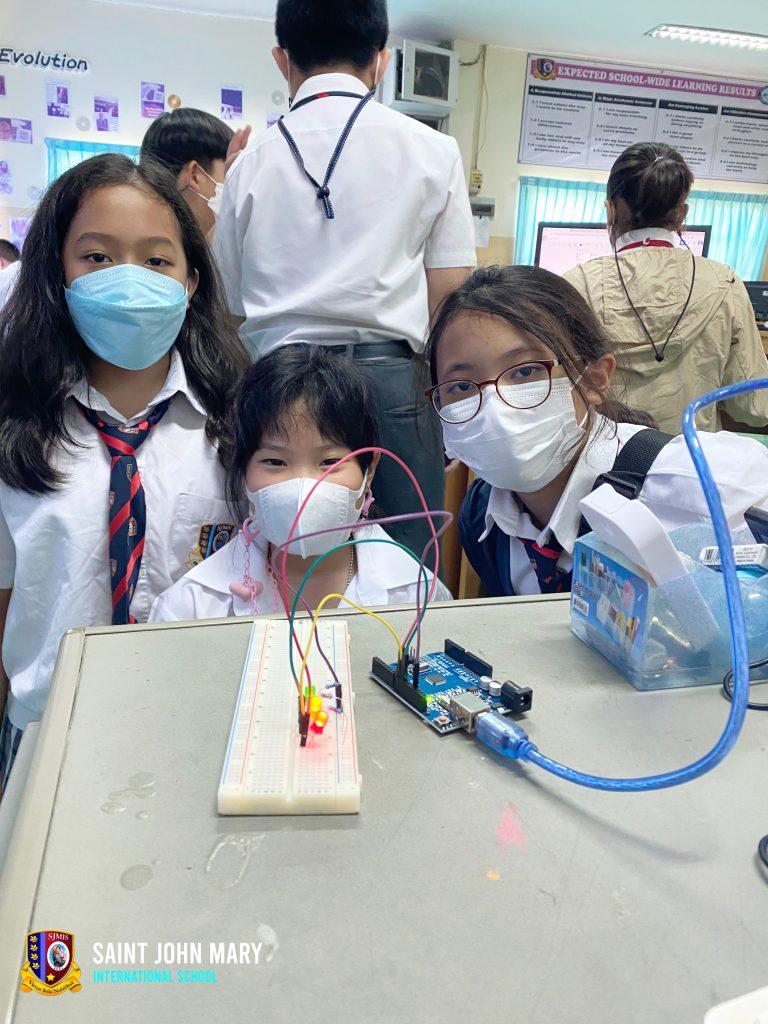 Grade 6 – Arduino Robotics Class – SAINT JOHN MARY INTERNATIONAL SCHOOL
