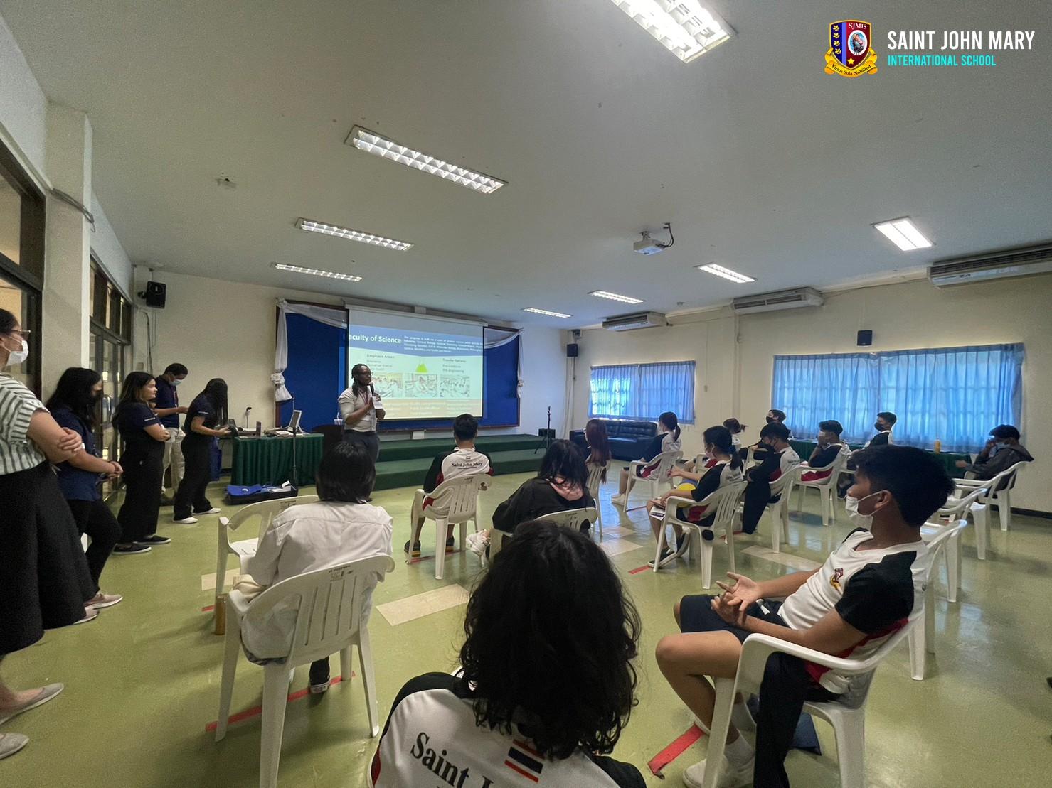University Visit,AIHM_AIU | Saint John Mary